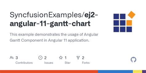 github syncfusionexamples ej2 angular 11 gantt chart this example demonstrates the usage of