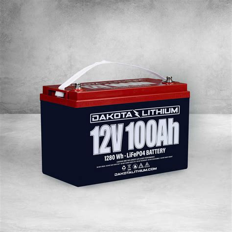 Dakota Lithium 12v 100Ah Deep Cycle LiFePO4 Battery Dedicated To The