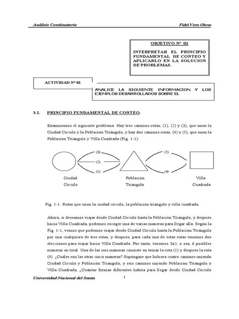 analisis combinatorio pdf combinatoria permutación