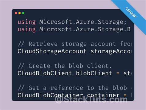 How To Delete Files From Blob Container In C StackTuts