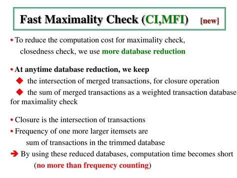 Ppt Lcm Ver Efficient Mining Algorithms For Frequent Closed