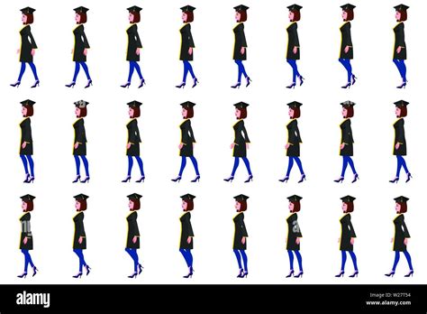 Walk Cycle Sprite Sheet