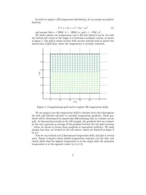 2d temperature distribution pdf gradient euclidean vector
