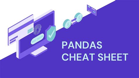 pandas cheat sheet geeky humans