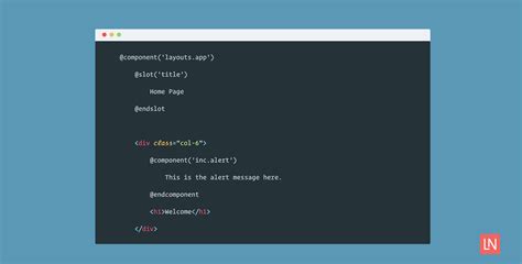 Laravel Blade Components And Slots Are Coming To 5 4 Laravel News