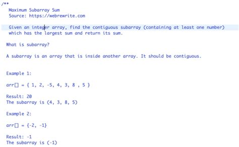 find maximum subarray sum kadane s algorithm