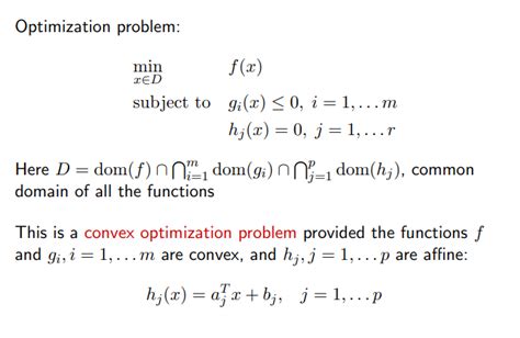 [최적화] optimization problems