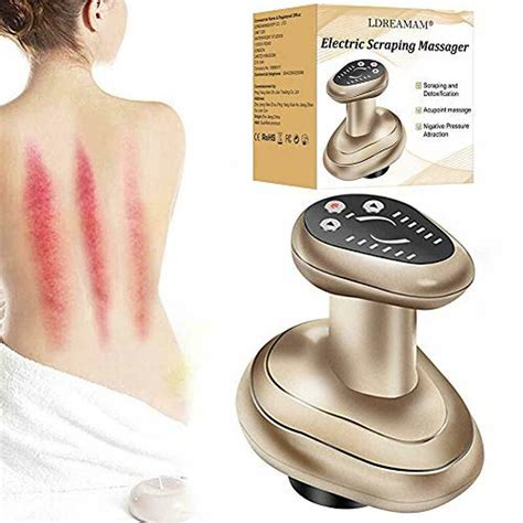 Electric Scraping Massager Scraping Instrumentgua Sha Cupping Massage Machine Massagers
