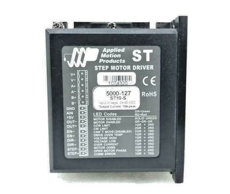 APPLIED MOTION PRODUCTS 5000 127 ST10 S ADVANCE STEP MOTOR DRIVER