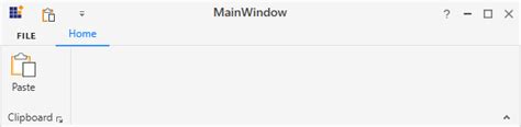 RibbonButton In WPF Ribbon Control Syncfusion