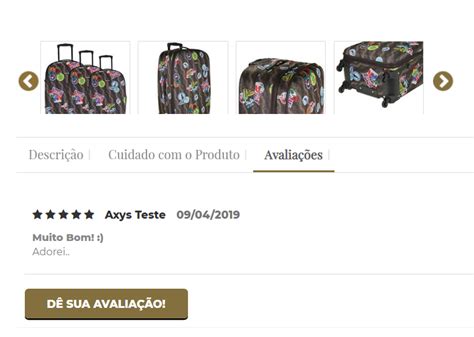 Avalia O De Produtos Axysweb