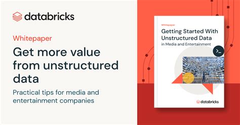 get more value from unstructured data databricks
