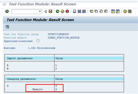 Function Module In SAP ABAP