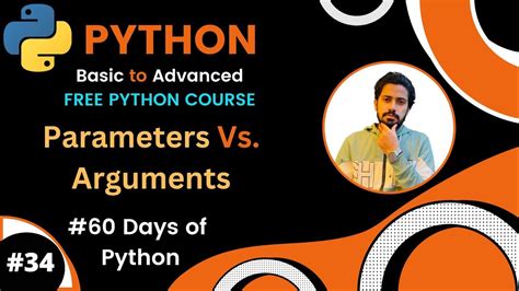 Day 34 60 Days Of Python Bangla Tutorial Arguments Vs Parameters