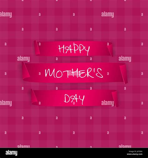 Happy Mothers Day Greeting Card Vector Illustration Stock Vector Image And Art Alamy