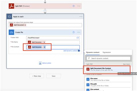 solved split pdf via power automate adobe community 13082337