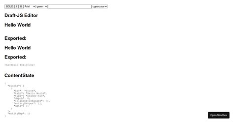 Draft Js Custom Styles Codesandbox