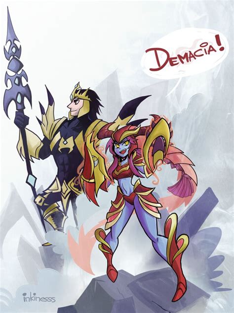 Shyvana By Inkinesss On Deviantart League Of Legends Comic Lol