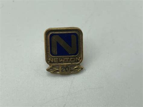Vintage Newton Year Employee Service Lapel Pin Investment