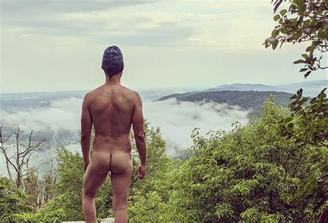 M Ade It Out For Naked Hiking Day Scrolller