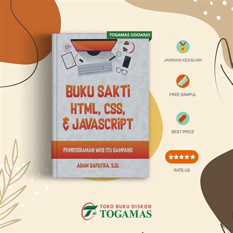 Jual Buku Sakti Html Css Javascript Pemrograman Web Itu Gampang