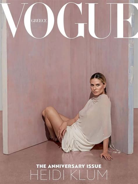 Heidi Klum Posó Para Vogue En Una Audaz Producción De Fotos A Meses De Cumplir 50 Años Infobae