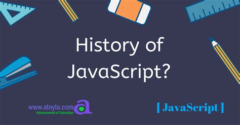 history of javascript atnyla