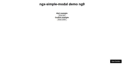 Ngx Simple Modal Ng Forked Codesandbox