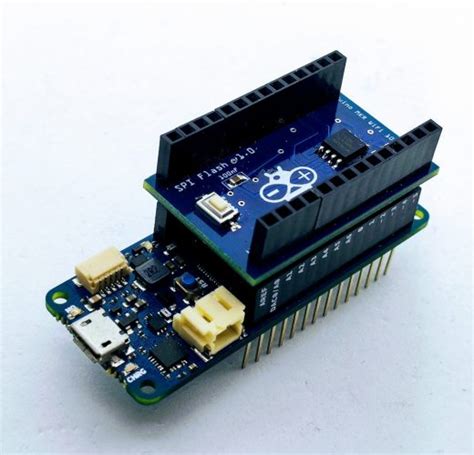 Arduino Mkr Wifi 1010 Spi Flash Memory Shield Renzo Mischianti