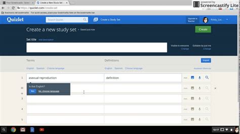 How To Create Flashcards In Quizlet YouTube