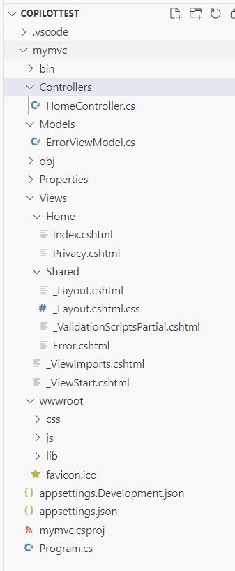 using the cli to create an asp mvc application