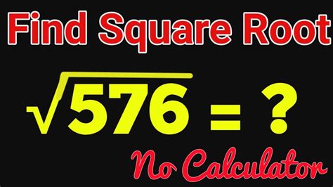 how to find square root by long division square root without calculator youtube