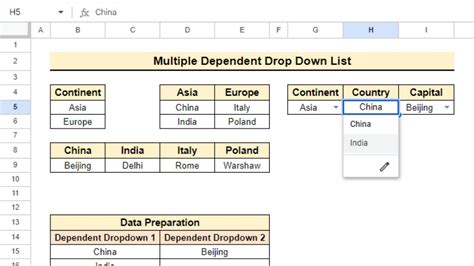 Multi Level Dynamic Dependent Dropdown List In Google Sheets YouTube