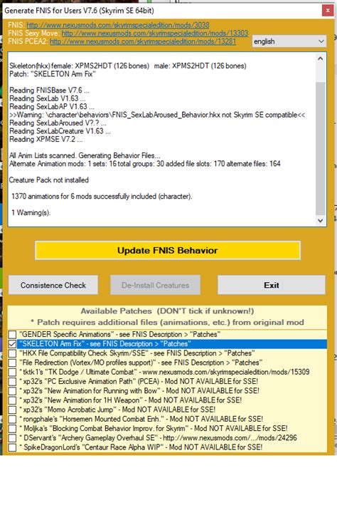 need help on sex lab animations technical support sexlab framework loverslab