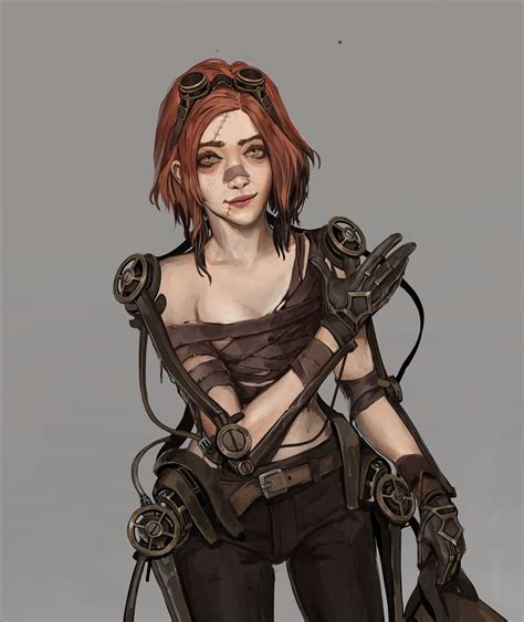 Artstation Steampunk Girl