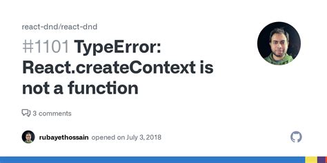 TypeError React CreateContext Is Not A Function Issue 1101 React