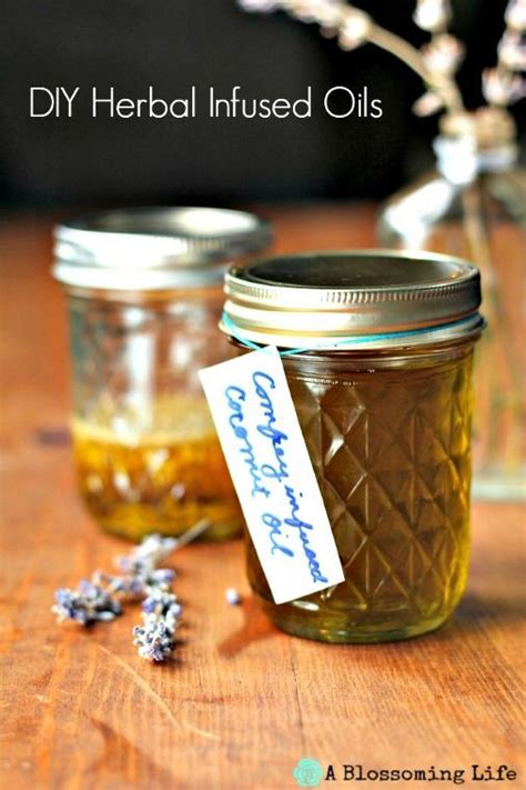 Homemade Diy Herbal Infused Oils Homemade Diy Herbal Infused Oils