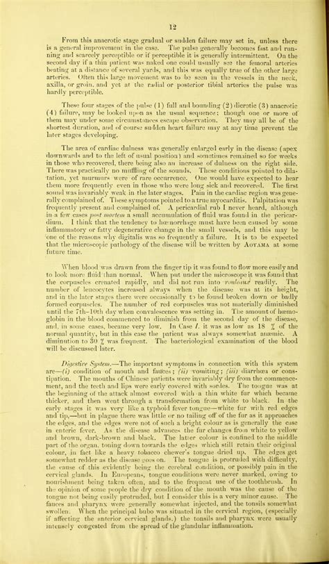 The Epidemic Of Bubonic Plague In 1894 Medical Report By James A
