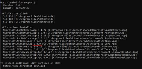 c error 500 31 failed to load asp core runtime stack overflow
