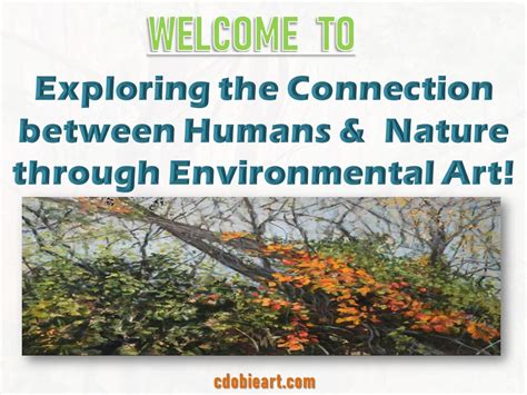 PPT Exploring The Connection Between Humans Nature Through