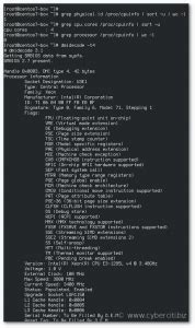How To Find Out CPU Information On CentOS Linux 7 X 8 X Stream NixCraft