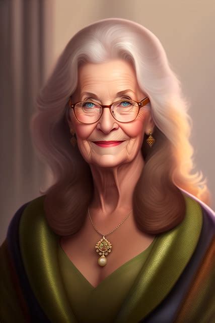 Download Beautiful Older Woman Royalty Free Stock Illustration Image Pixabay