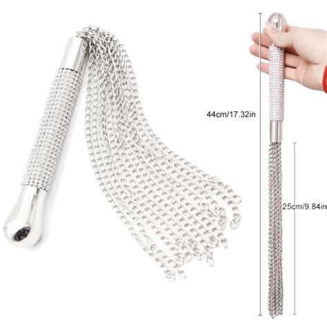 Dropship Bdsm Metal Chains Whip Flogger Ass Spanking Bondage Slave Adult Games For Couples