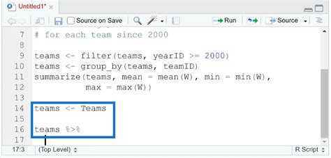 Pipe In R Connecting Functions With Dplyr Quant Insights Network