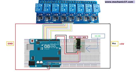 Rangkaian Relay Arduino