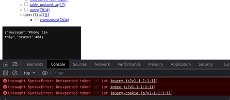 Uncaught SyntaxError Unexpected Token Issue 202