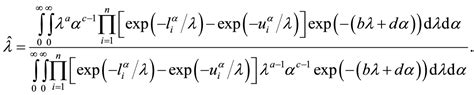 comparison of the bayesian methods on interval censored data for weibull distribution
