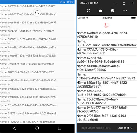 Win Universal App Xamarin Forms Pull To Refresh Listview In Uwp
