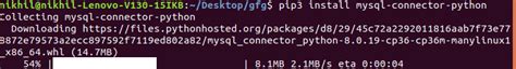 module mysql connector python en python stacklima