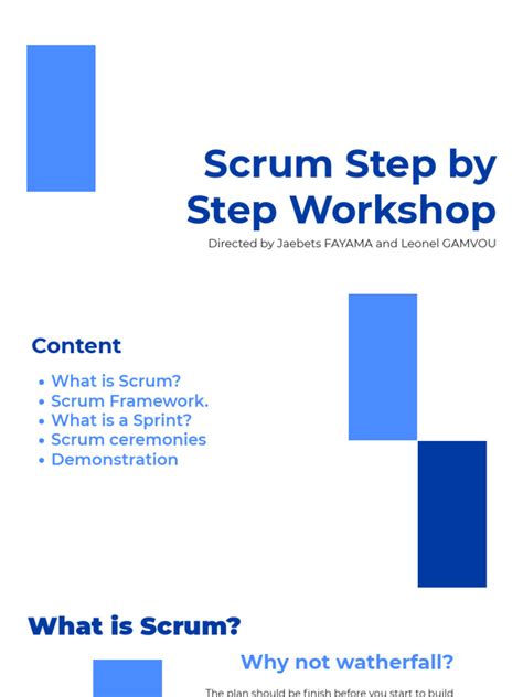 scrum step by step pdf scrum software development software engineering